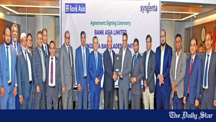 Bank Asia inks deal with Syngenta | The Daily Star