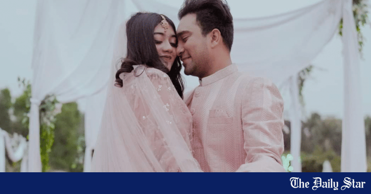 Jovan finally introduces Nirjona, his bride I Daily Star