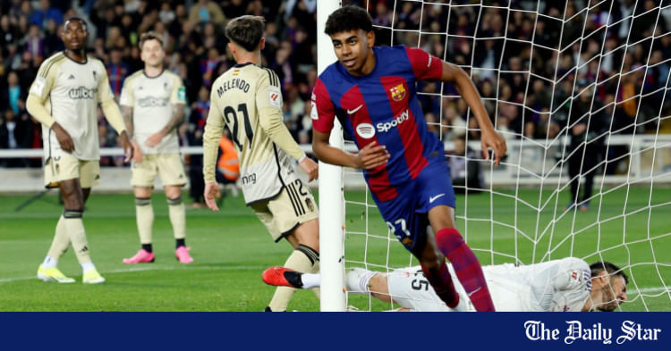 Yamal rescues ragged Barca draw against Granada | The Daily Star