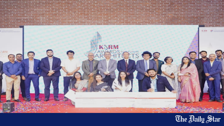3 future architects gets KSRM Awards | The Daily Star