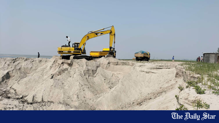 AL leader blamed for lifting sand from Jamuna | The Daily Star