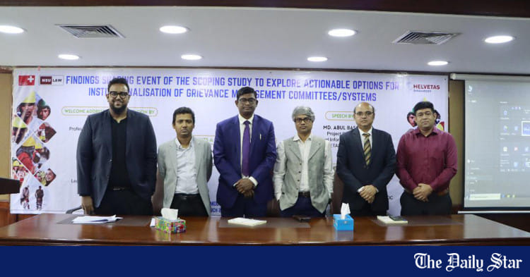 Exploring actionable options for institutionalisation of grievance ...