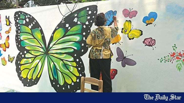 Dhaka North Beautifies Streets with Murals | DNCC in action ...