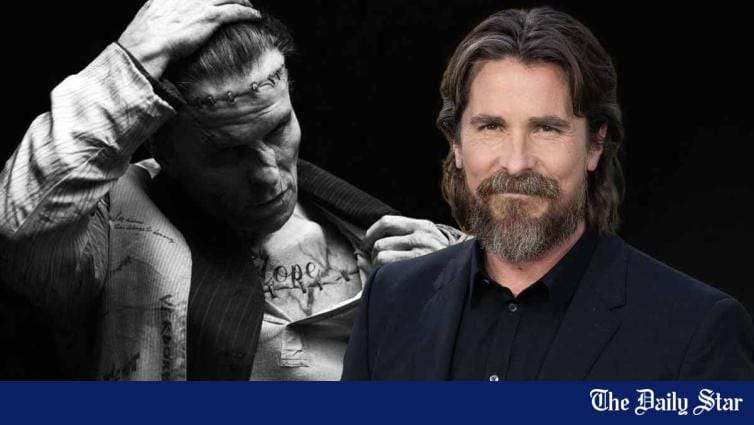 Christian Bale transforms into ‘Frankenstein’s’ monster in ‘The Bride ...