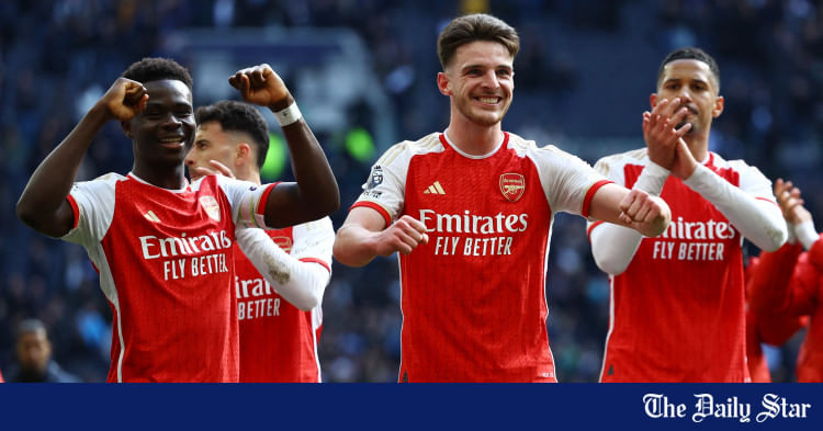 Arsenal beat Tottenham 3-2 to extend Premier League lead | The Daily Star