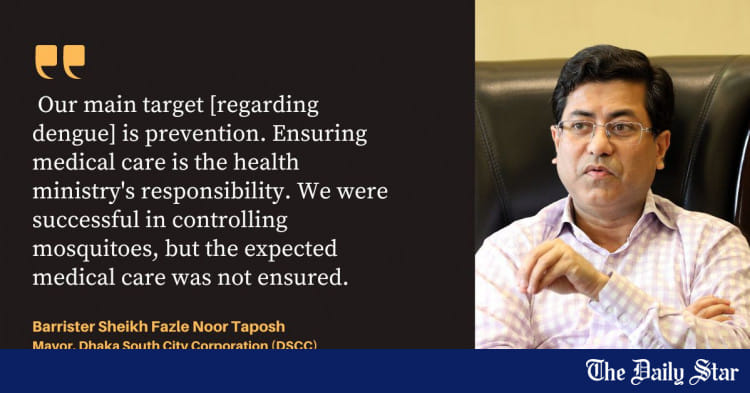 Interview of Mayor Barrister Sheikh Fazle Noor Taposh | 'DSCC is the ...