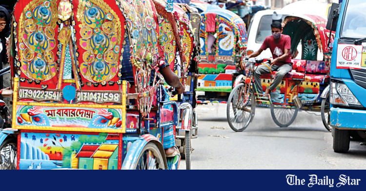 Impact Of Illegal Rickshaws On Dhaka's Traffic | Illegal rickshaws rule ...