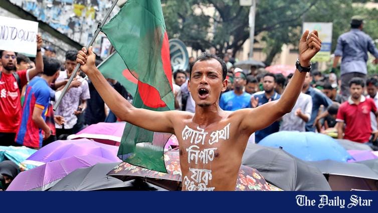 Students Protest Against Quota System | Quota protests: Students lift ...