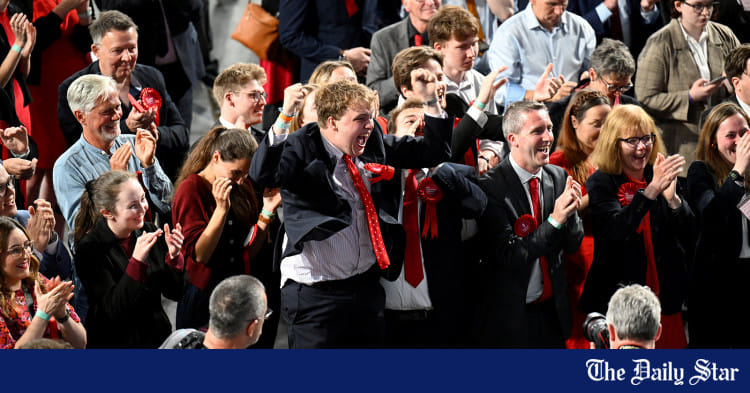 Labour back in power with huge mandate | The Daily Star