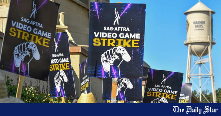 Video game actors hold strike over AI concerns | The Daily Star