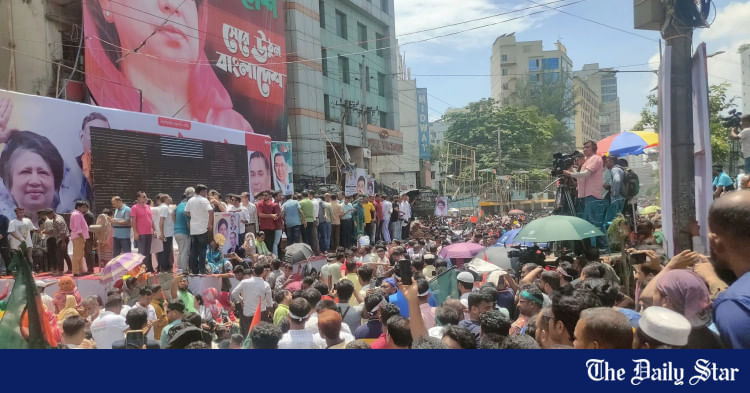 BNP Rally Live Updates Nayapaltan | Thousands gather at Nayapaltan for ...