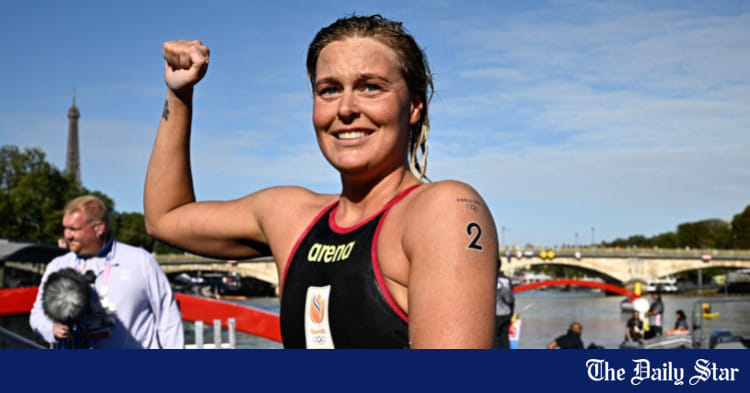 Dutchwoman Sharon wins Olympic gold in 10k marathon swimming | The ...
