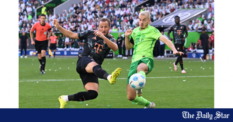 Kane helps Bayern to win at Wolfsburg on Kompany debut | The Daily Star