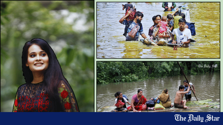 Putul finally finds flood-affected family | The Daily Star