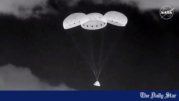 Boeing's beleaguered Starliner back home empty | The Daily Star