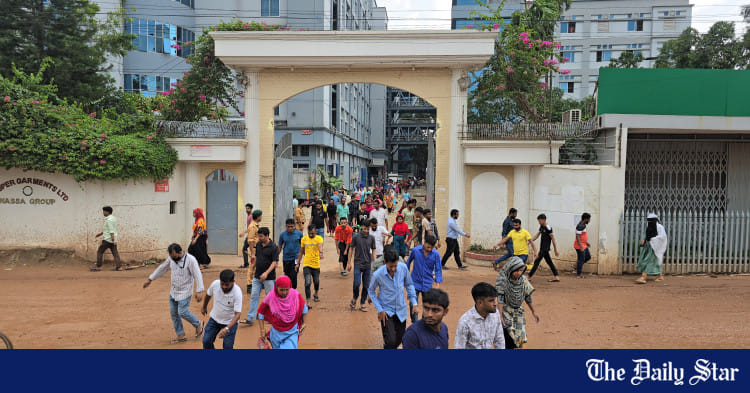 Ashulia Garment Factory Strike Closures | 40 garment factories closed ...