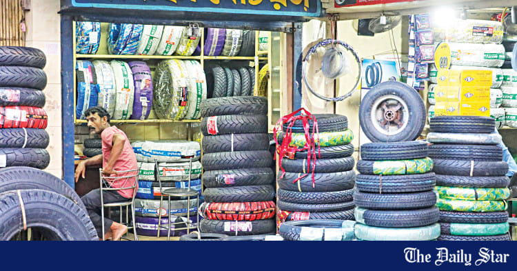 Tyre prices soar on rising costs for raw materials | The Daily Star