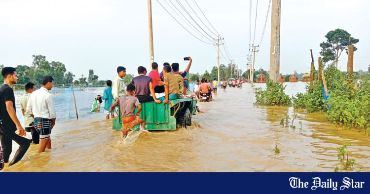 Floods worsen in Sherpur and Mymensingh | The Daily Star