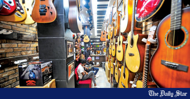 Dhaka Musical Instrument Stores | The rhythm of musical instrument hub ...