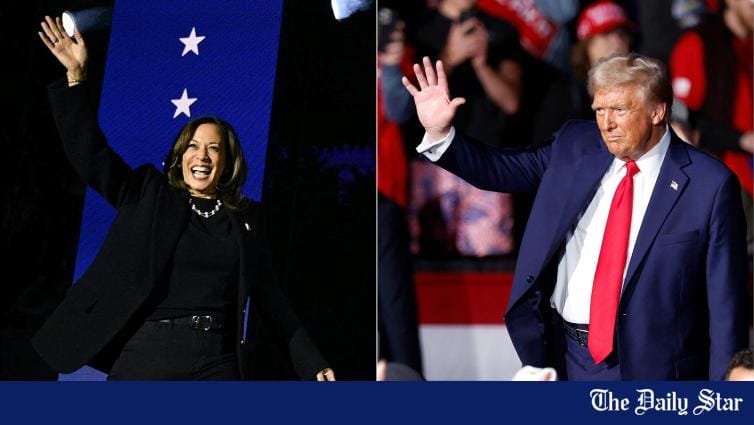 US Election: Harris, Trump campaign draws to a close before final vote ...