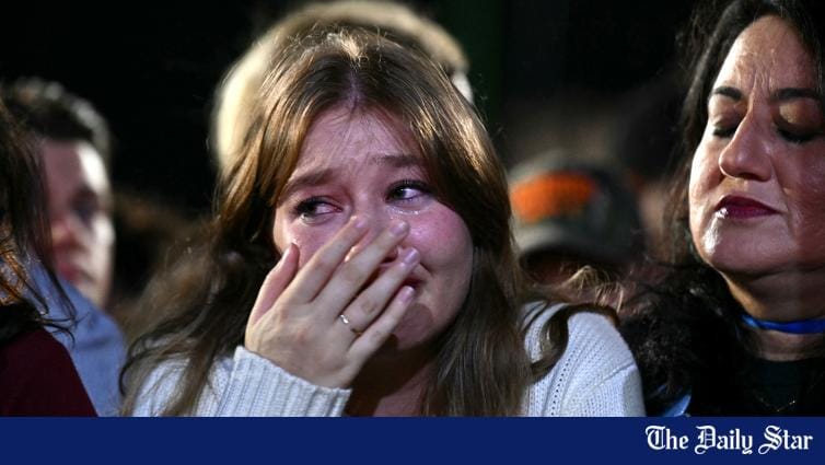 2024 US Election Reactions in Pictures | US election: Images of joy and ...