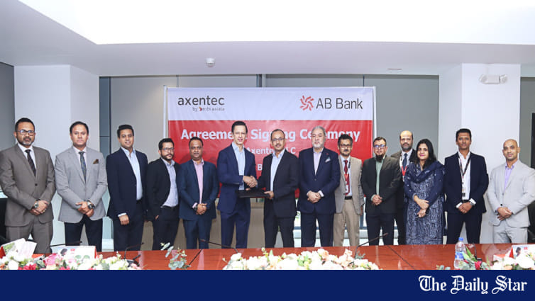 AB Bank partners with Axentec for cloud integration | The Daily Star