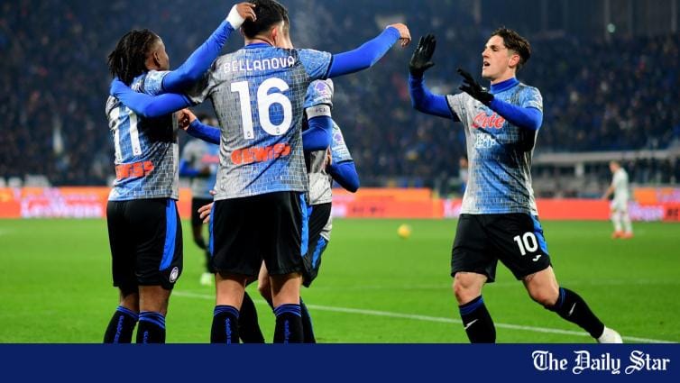 Atalanta fight back to take top spot, Roma hit five | The Daily Star