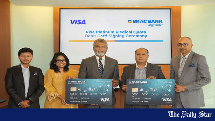 Visa unveils medical debit card with BRAC Bank | The Daily Star