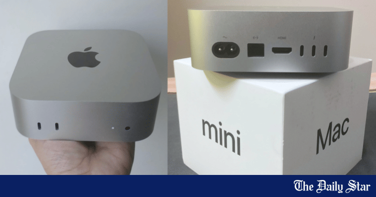 Apple Mac Mini M4: Small size, big power | The Daily Star