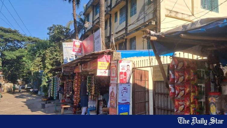 Shops running illegally on CWasa lands | The Daily Star