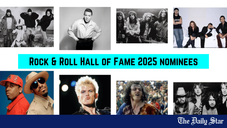 Rock & Roll Hall of Fame 2025 nominees announced | The Daily Star