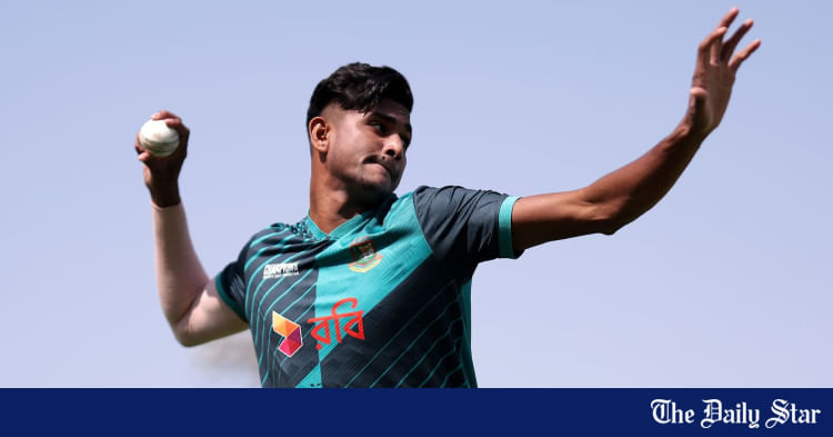 Nahid Rana Bangladesh Fast Bowler Champions Trophy 2025 | Chance for ...