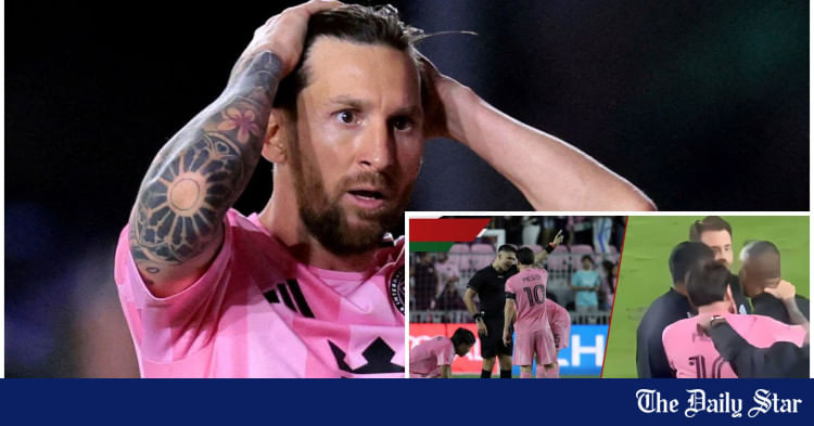 Messi fined for grabbing New York City coach by the neck | The Daily Star