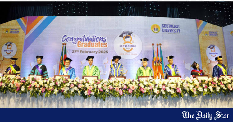 Southeast University holds 8th Convocation | The Daily Star