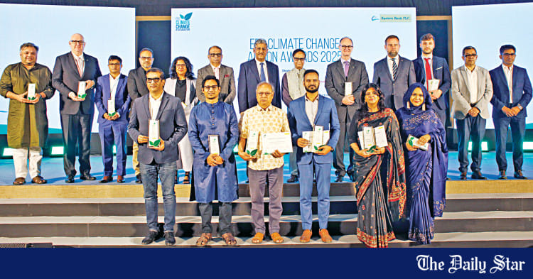 Five firms honoured at EBL climate awards | The Daily Star