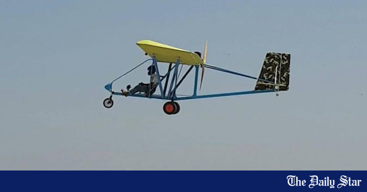 Manikganj Youth Julhas Molla Builds Aircraft | Manikganj youth builds ...