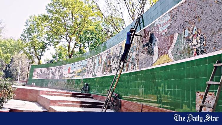 Liberation war memorial: 3 murals of Sheikh Mujib demolished in ...