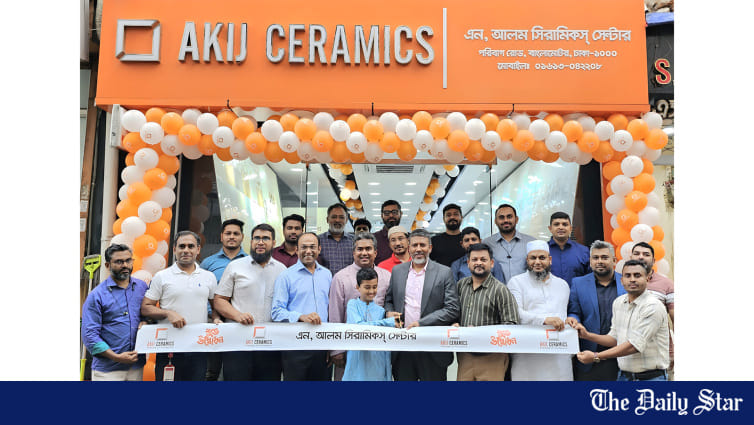 Akij Ceramics Inaugurates another exclusive showroom at Banglamotor ...