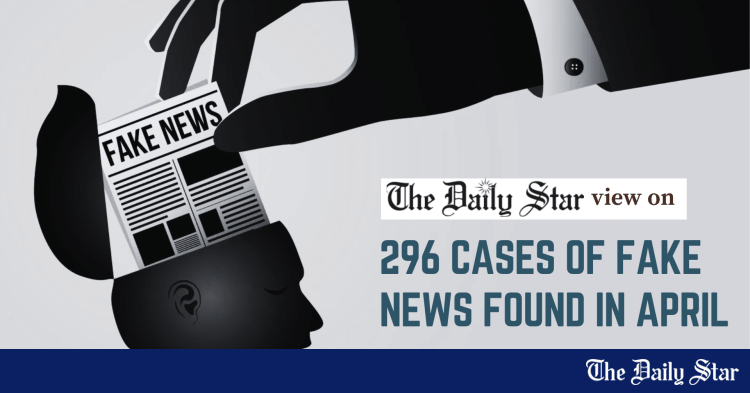 296 Cases Of Fake News Found In Aprile 2025 | Fight misinformation as a ...