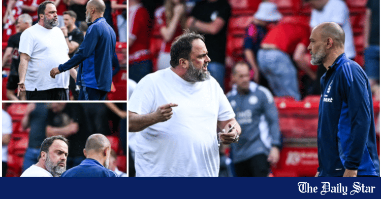Forest owner Marinakis confronts Nuno after draw deals Champions League ...