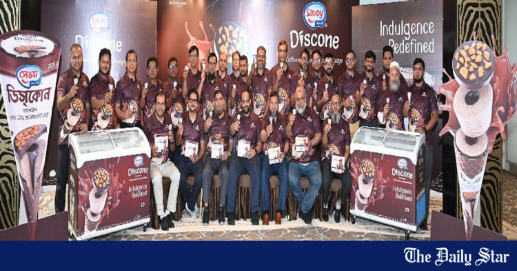 Savoy unveils ‘Discone Ice Cream’ | The Daily Star