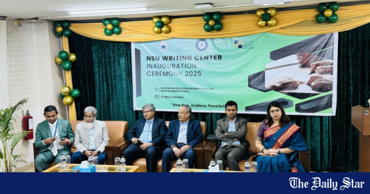 North South University inaugurates NSU Writing Center | The Daily Star