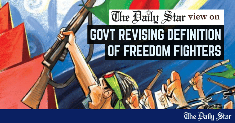 Govt Revising Definition of Freedom Fighters | How is this a priority ...