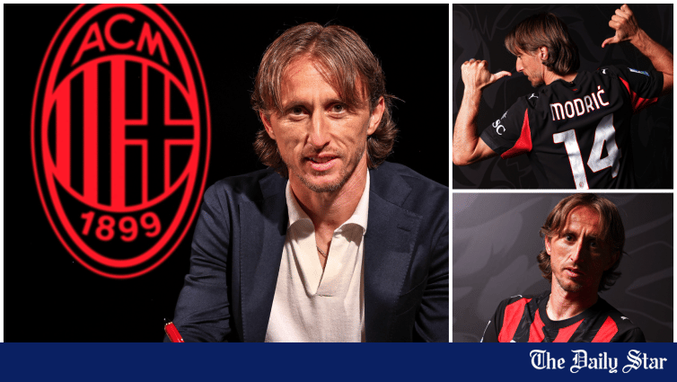 Modric joins Milan in one-year deal | The Daily Star