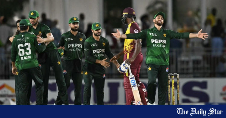 Pakistan clinch series with 13-run win over West Indies in decider ...