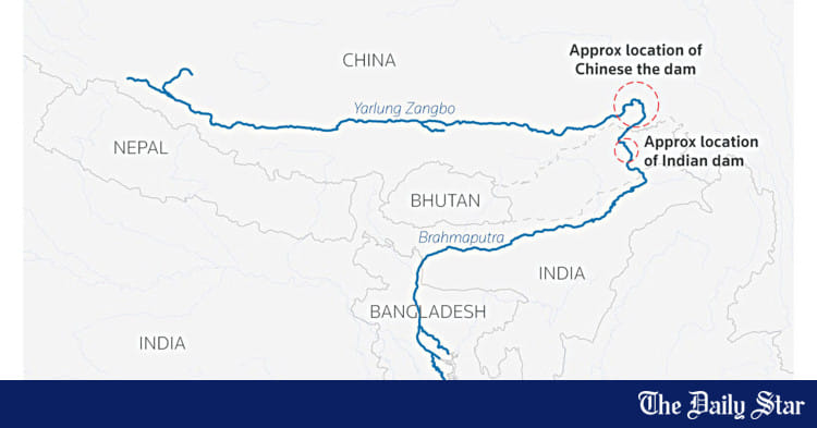 China’s new mega dam triggers fears of water war in India | The Daily Star