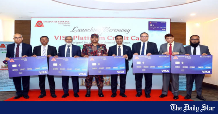 Shimanto Bank launches Visa Platinum Credit Card | The Daily Star