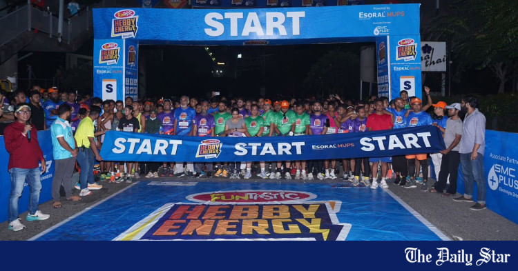 FUNTASTIC Hebby Energy Half Marathon 2025 Held in Dhaka | The Daily Star