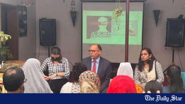 Peter Haas meets families of victims of enforced disappearance | The ...