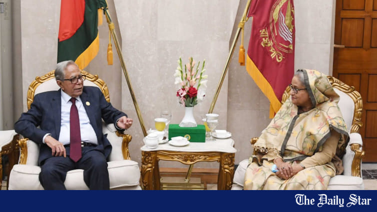 PM pays courtesy call to president | The Daily Star